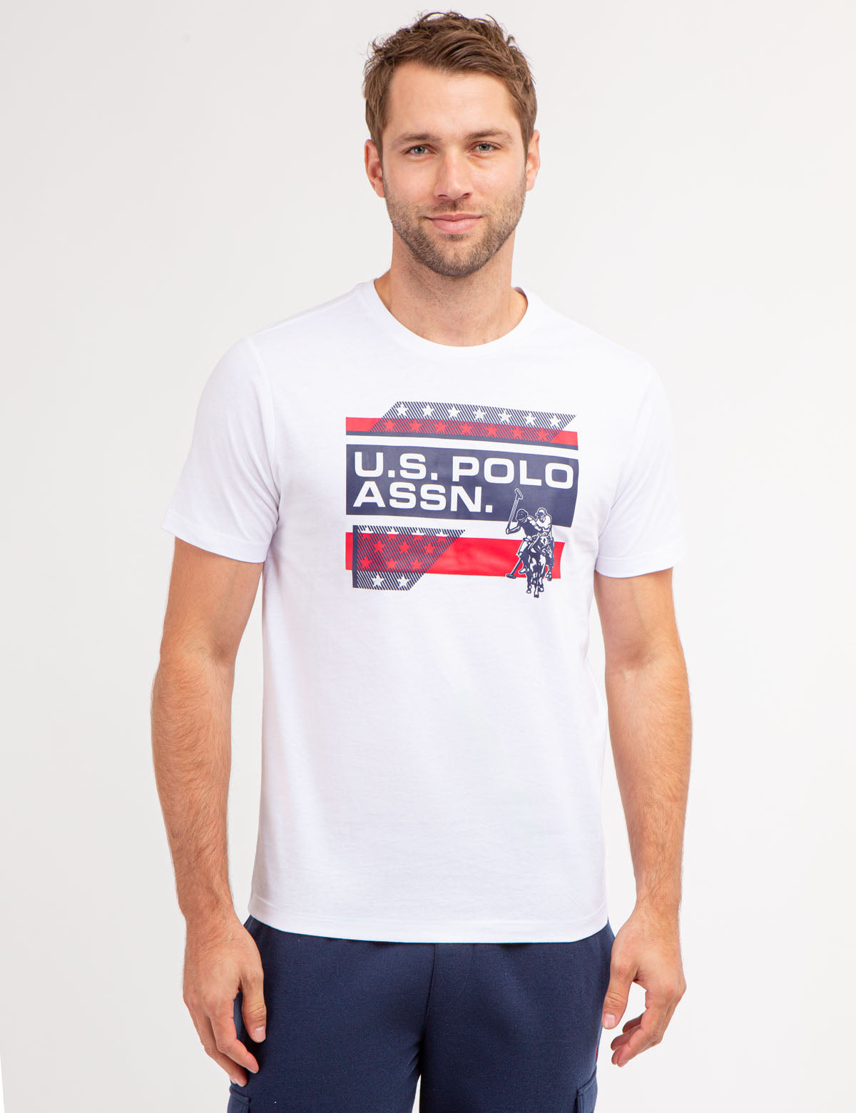 USPA STAR GRAPHIC CREW NECK T-SHIRT– U.S. Polo Assn.