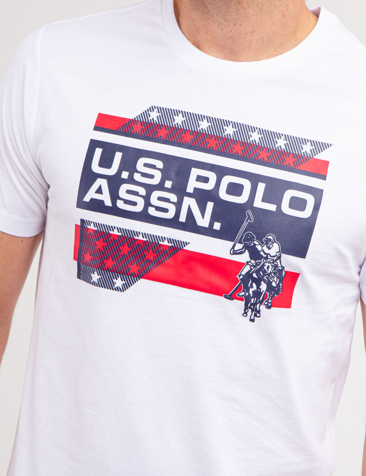 USPA STAR GRAPHIC CREW NECK T-SHIRT– U.S. Polo Assn.