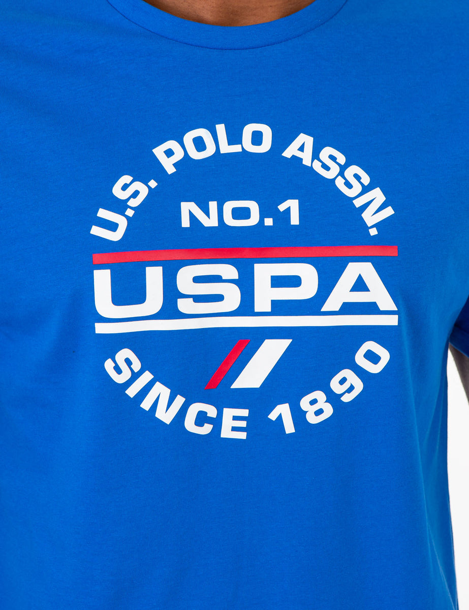 USPA ROUND PRINT GRAPHIC T-SHIRT– U.S. Polo Assn.