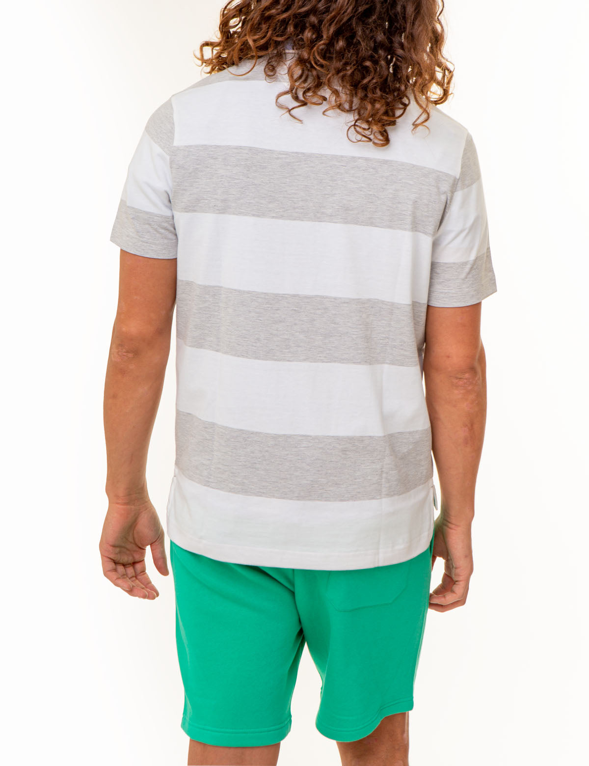 POPLIN COLLAR RUGBY STRIPE POLO SHIRT– U.S. Polo Assn.