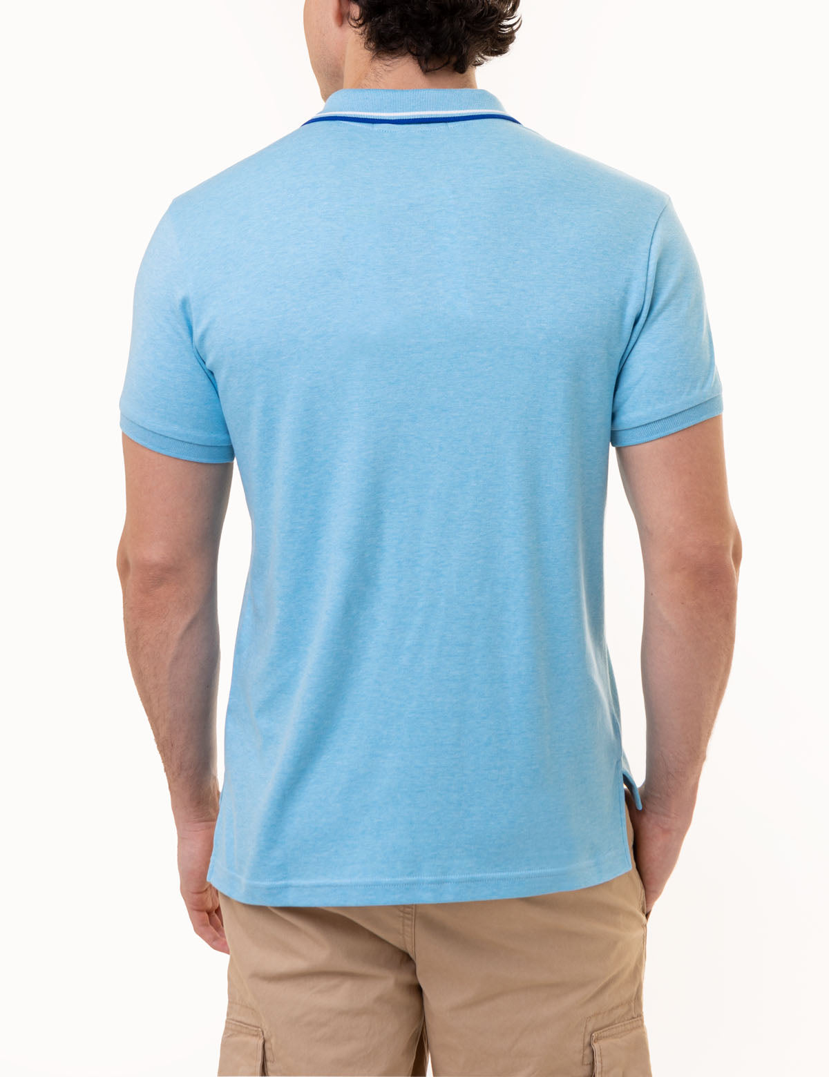 SLIM FIT SOLID INTERLOCK POLO SHIRT– U.S. Polo Assn.