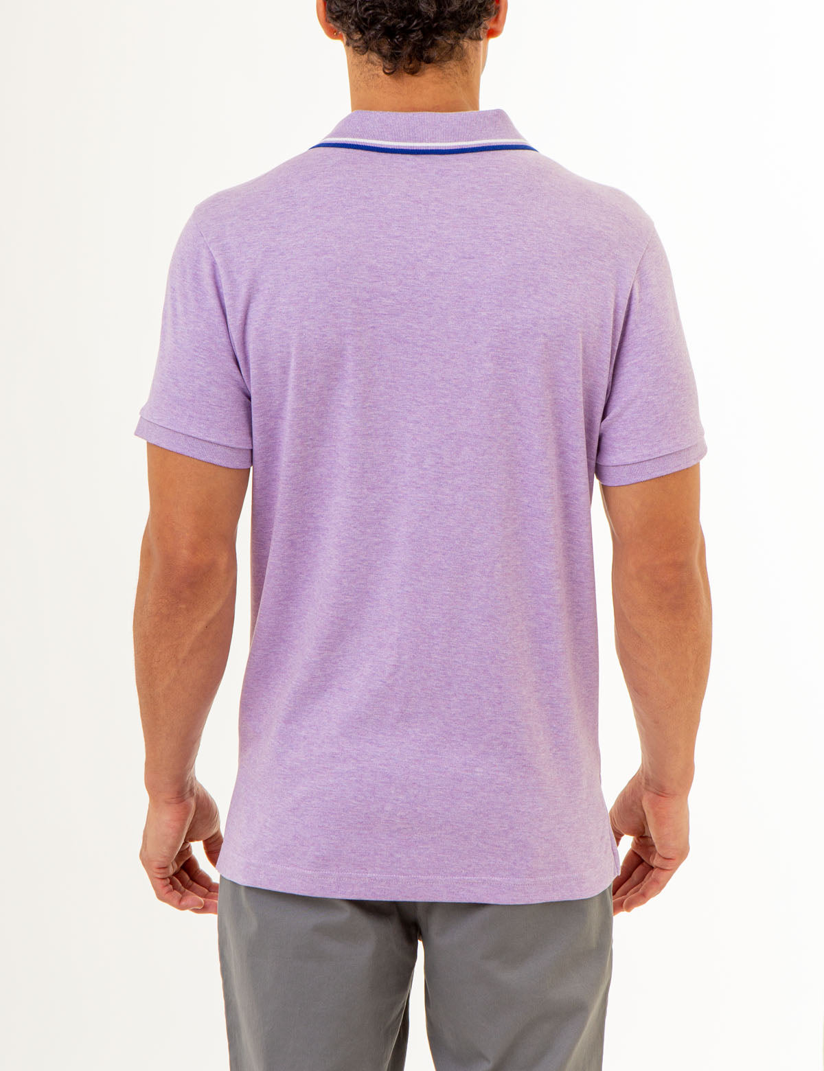 SLIM FIT SOLID INTERLOCK POLO SHIRT– U.S. Polo Assn.