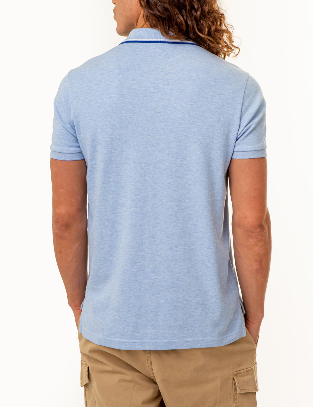 SLIM FIT SOLID INTERLOCK POLO SHIRT– U.S. Polo Assn.