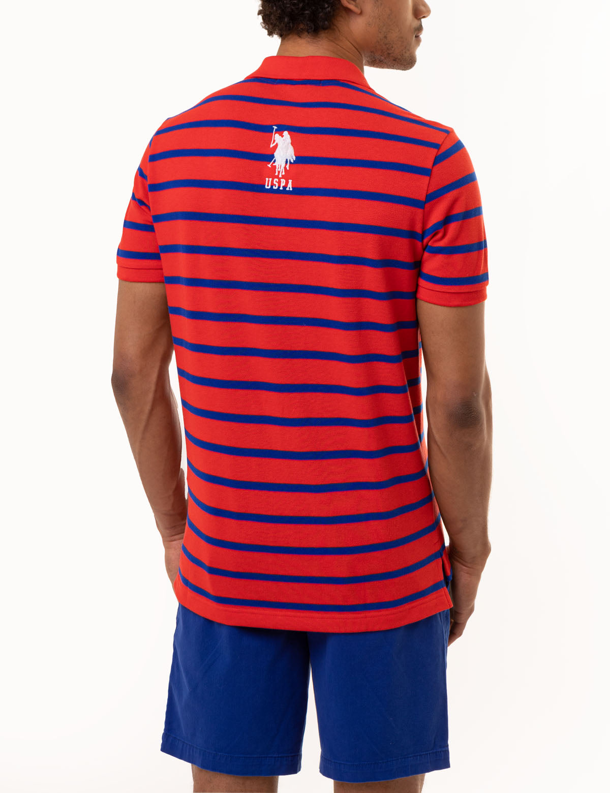 HORIZONTAL STRIPE PIQUE POLO SHIRT– U.S. Polo Assn.