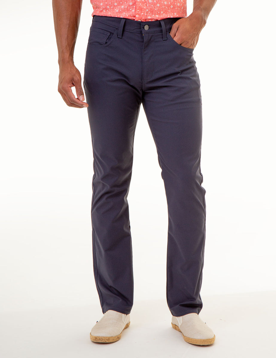 SLIM STRAIGHT 5 POCKET STRETCH PANTS– U.S. Polo Assn.