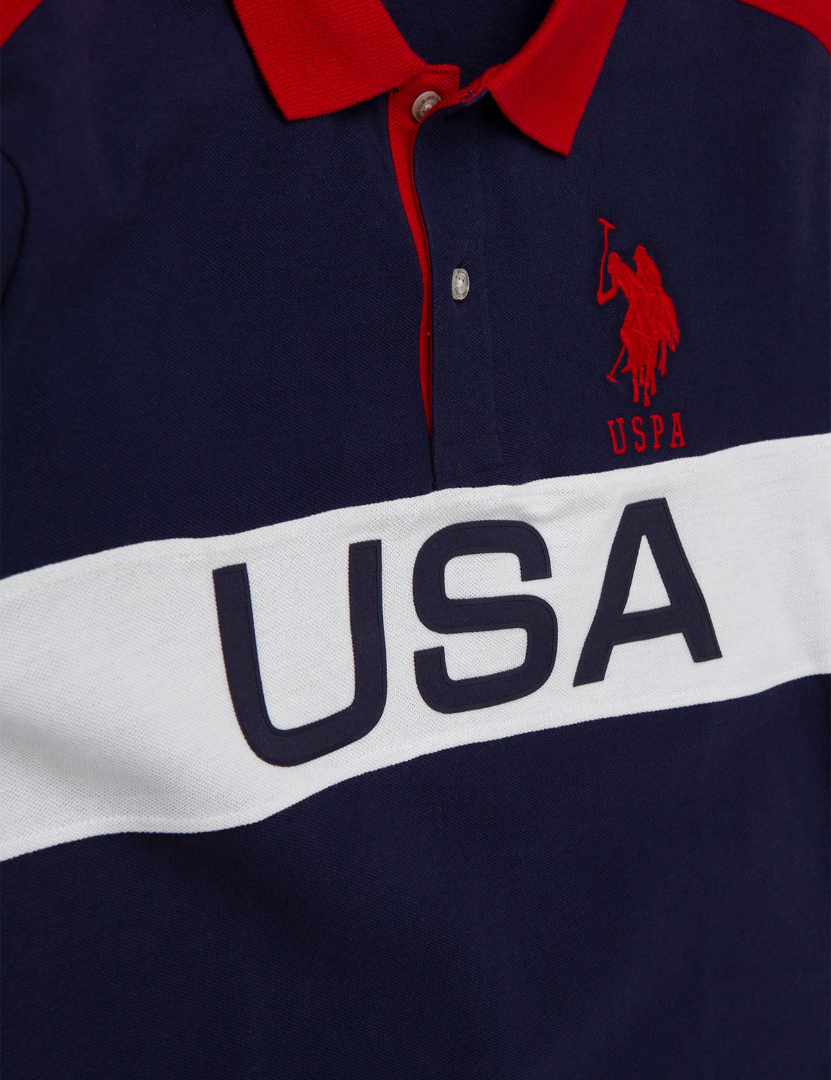 BOYS COLORBLOCK POLO SHIRT– U.S. Polo Assn.