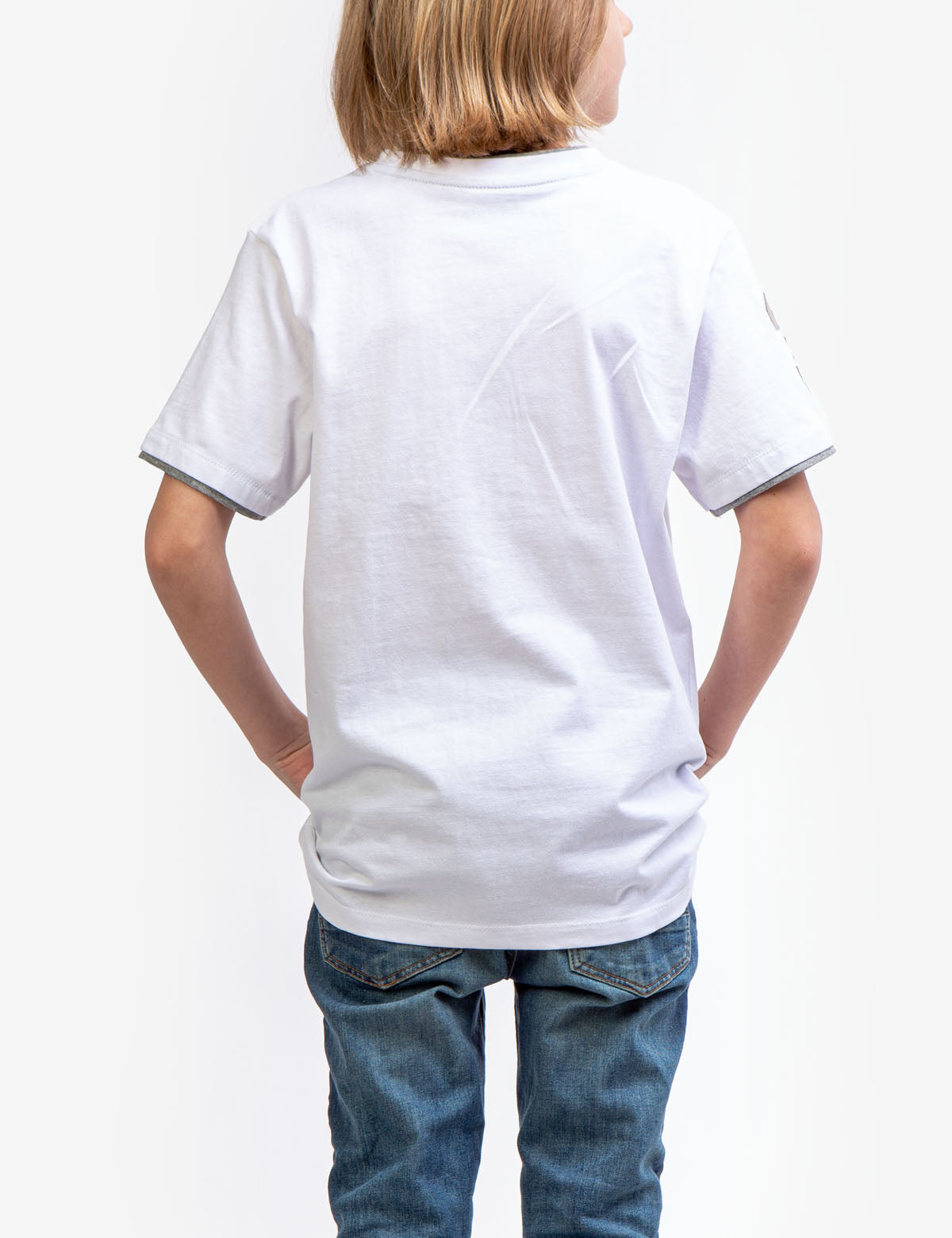 BOYS BASIC V-NECK T-SHIRT– U.S. Polo Assn.