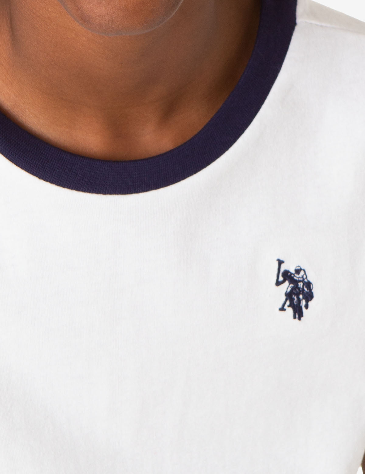 BOYS RINGER CREW NECK T-SHIRT– U.S. Polo Assn.