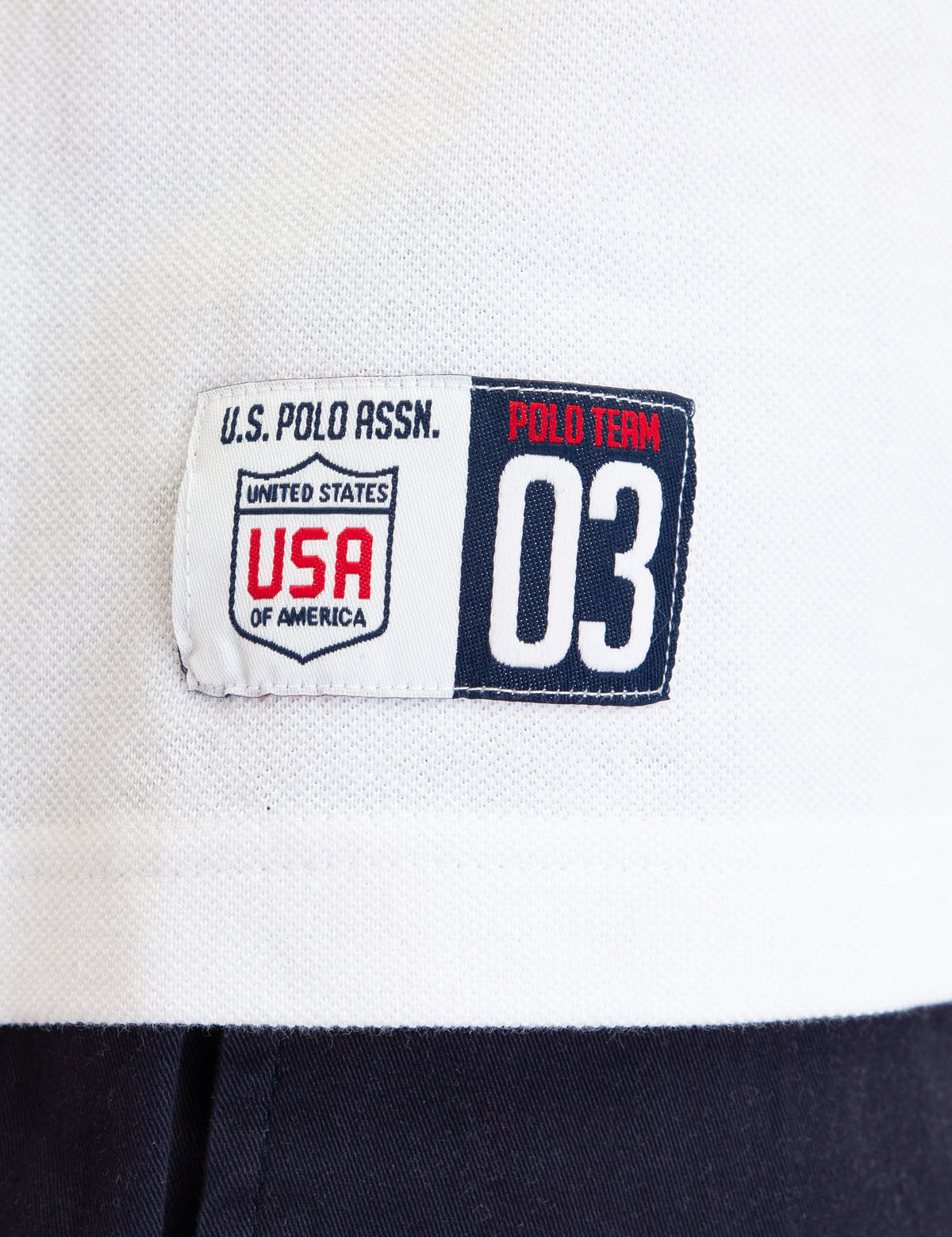 USPA FLAG VERTICAL STRIPE POLO SHIRT– U.S. Polo Assn.