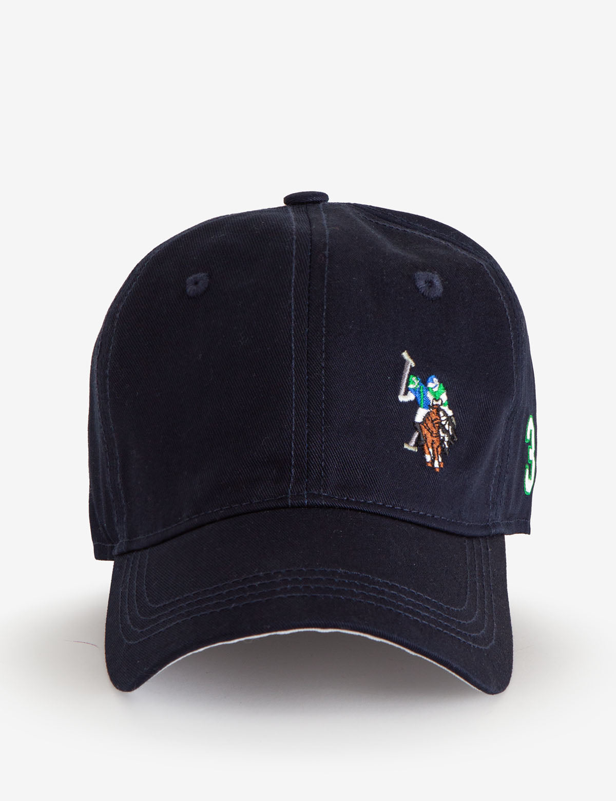 WOMENS TWILL MULTI-TONAL SIDE LOGO HAT– U.S. Polo Assn.