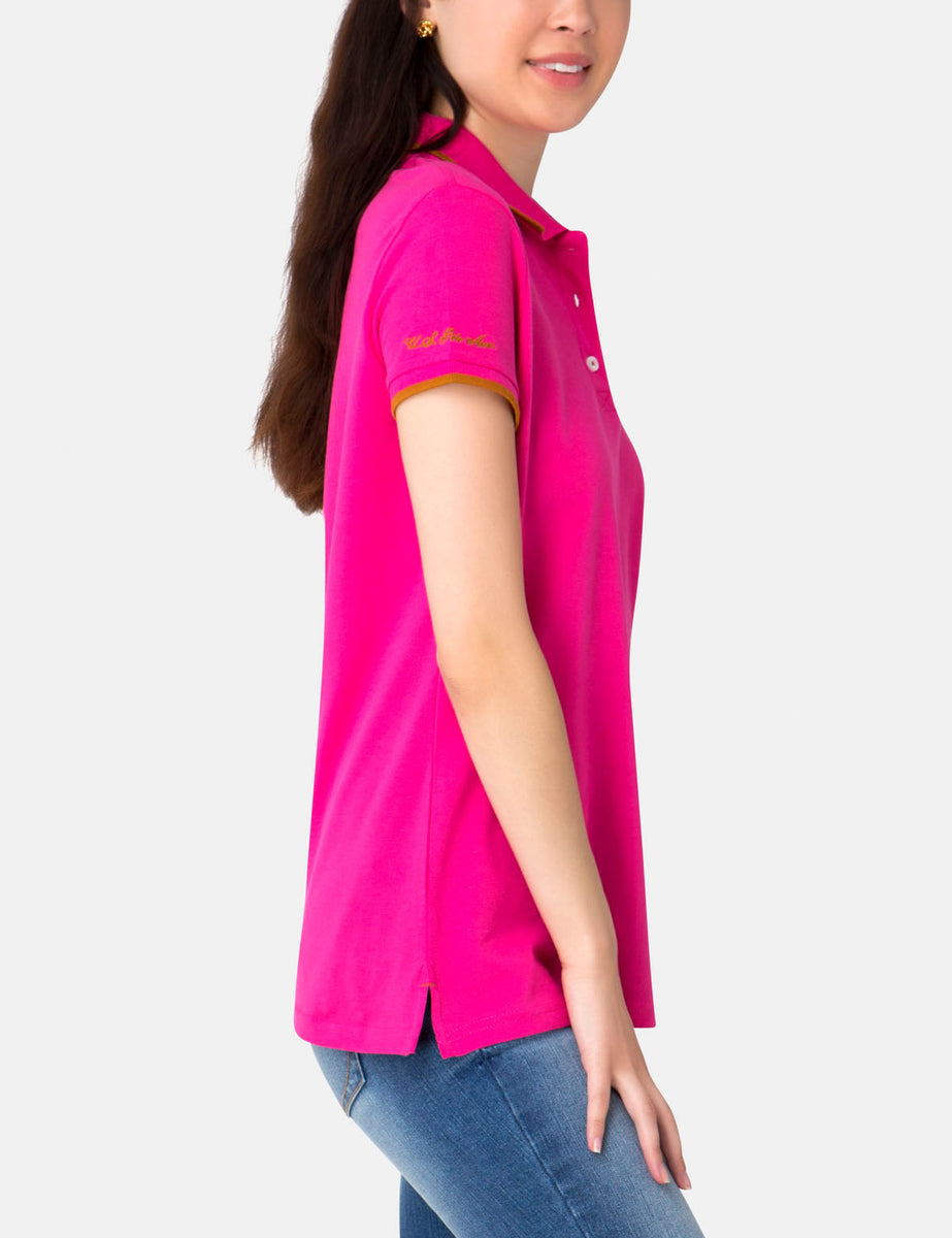 STRETCH SMALL LOGO TIPPED POLO SHIRT– U.S. Polo Assn.