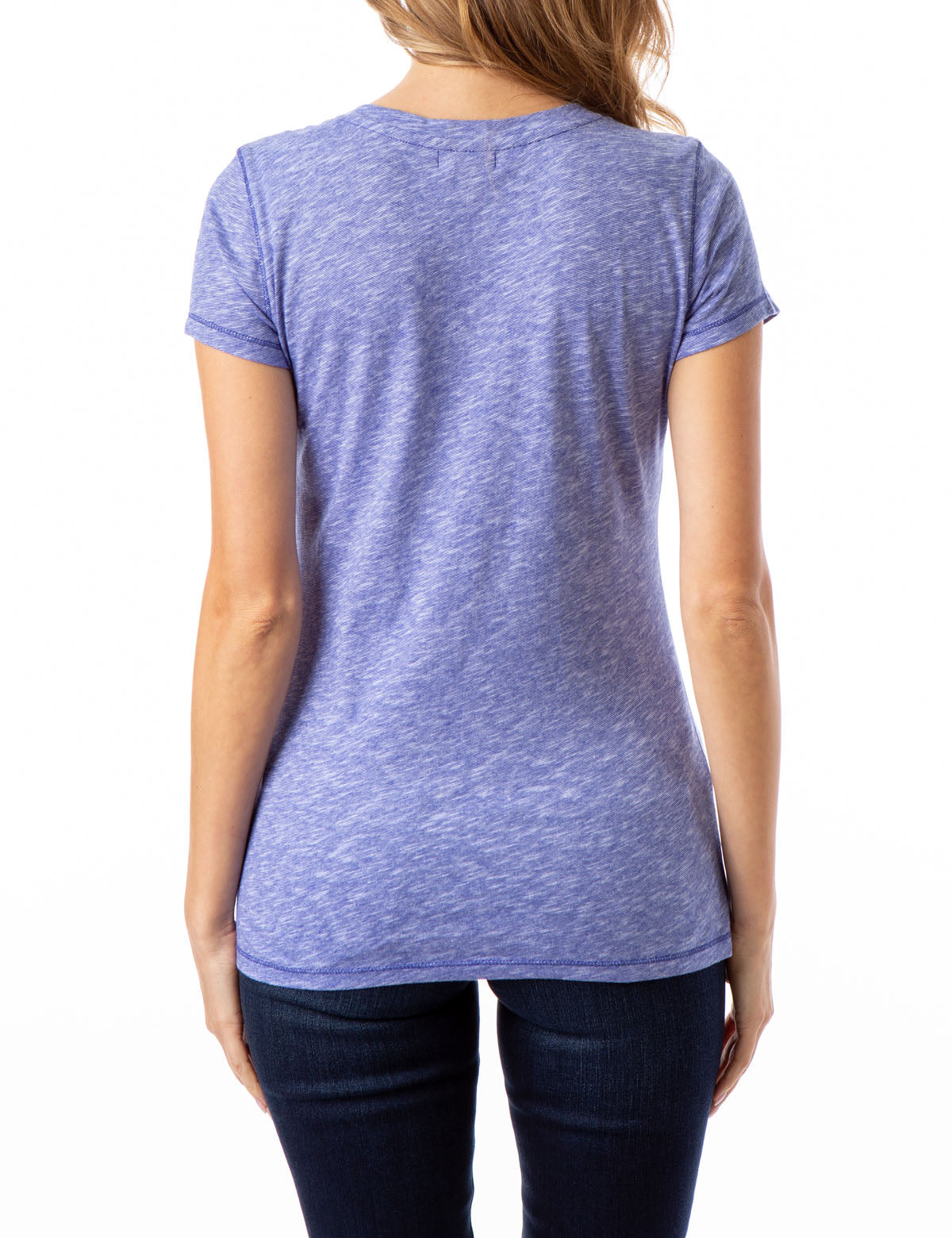 SPACE DYE V-NECK T-SHIRT– U.S. Polo Assn.
