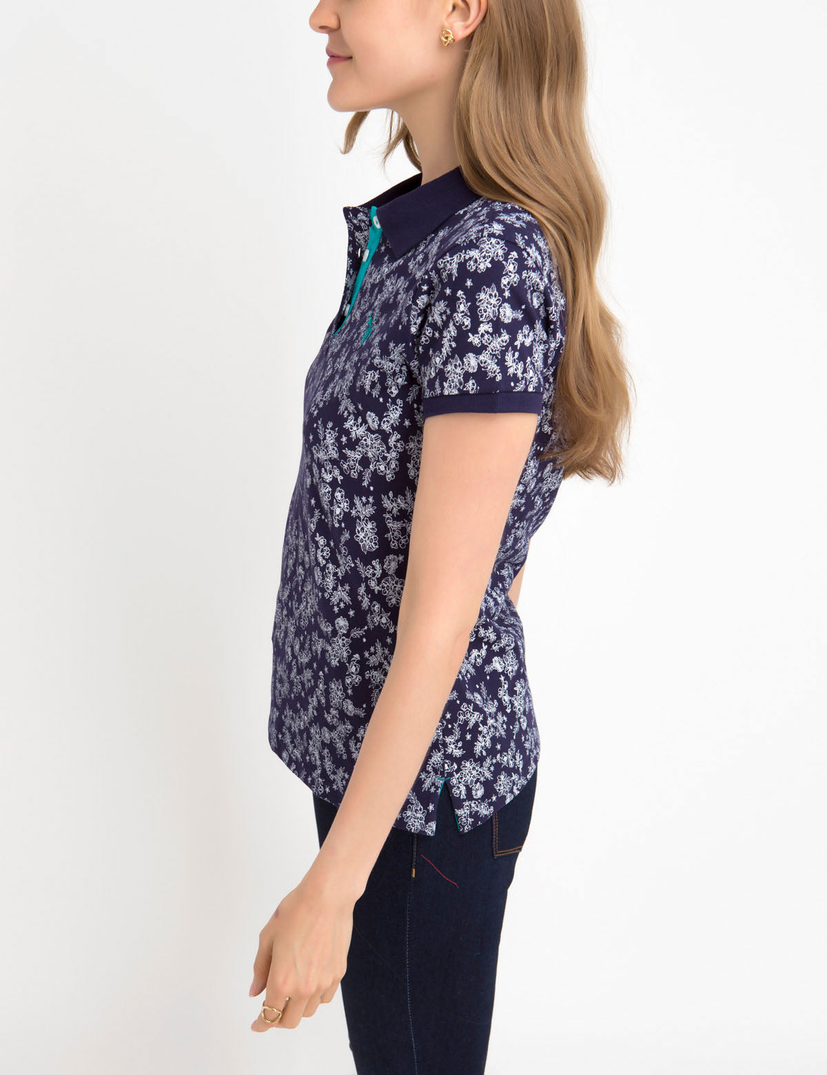 PREMIUM FLORAL PRINT POLO SHIRT– U.S. Polo Assn.