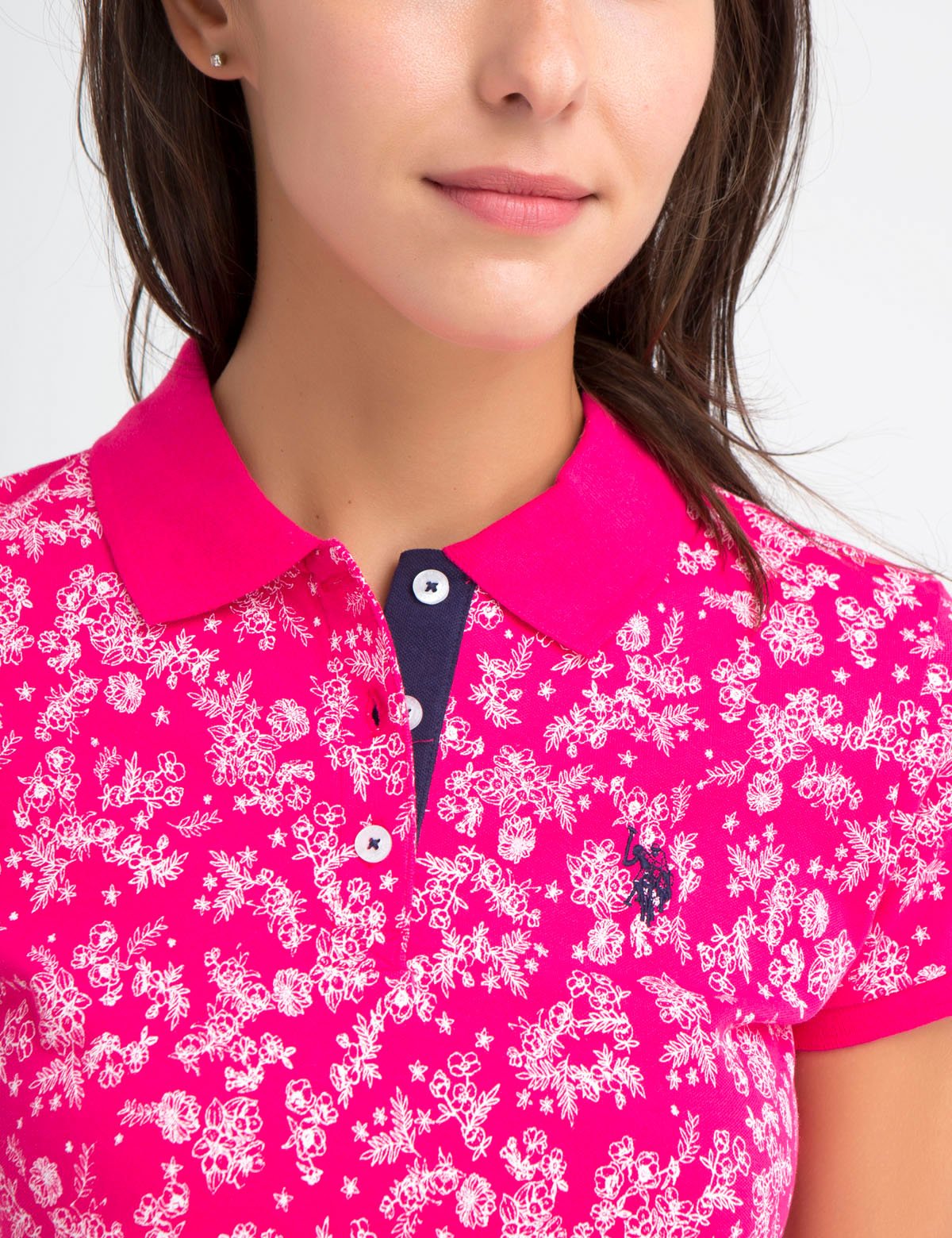 PREMIUM FLORAL PRINT POLO SHIRT– U.S. Polo Assn.