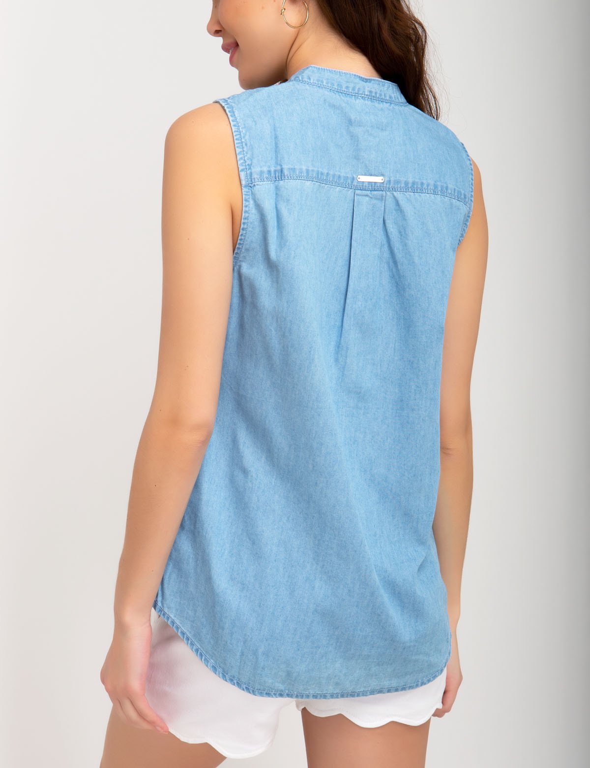 DENIM SLEEVELESS TOP– U.S. Polo Assn.