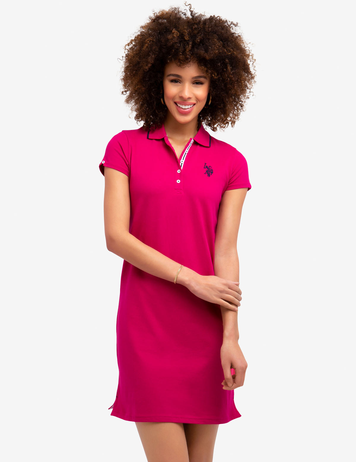 TIPPED POLO DRESS– U.S. Polo Assn.