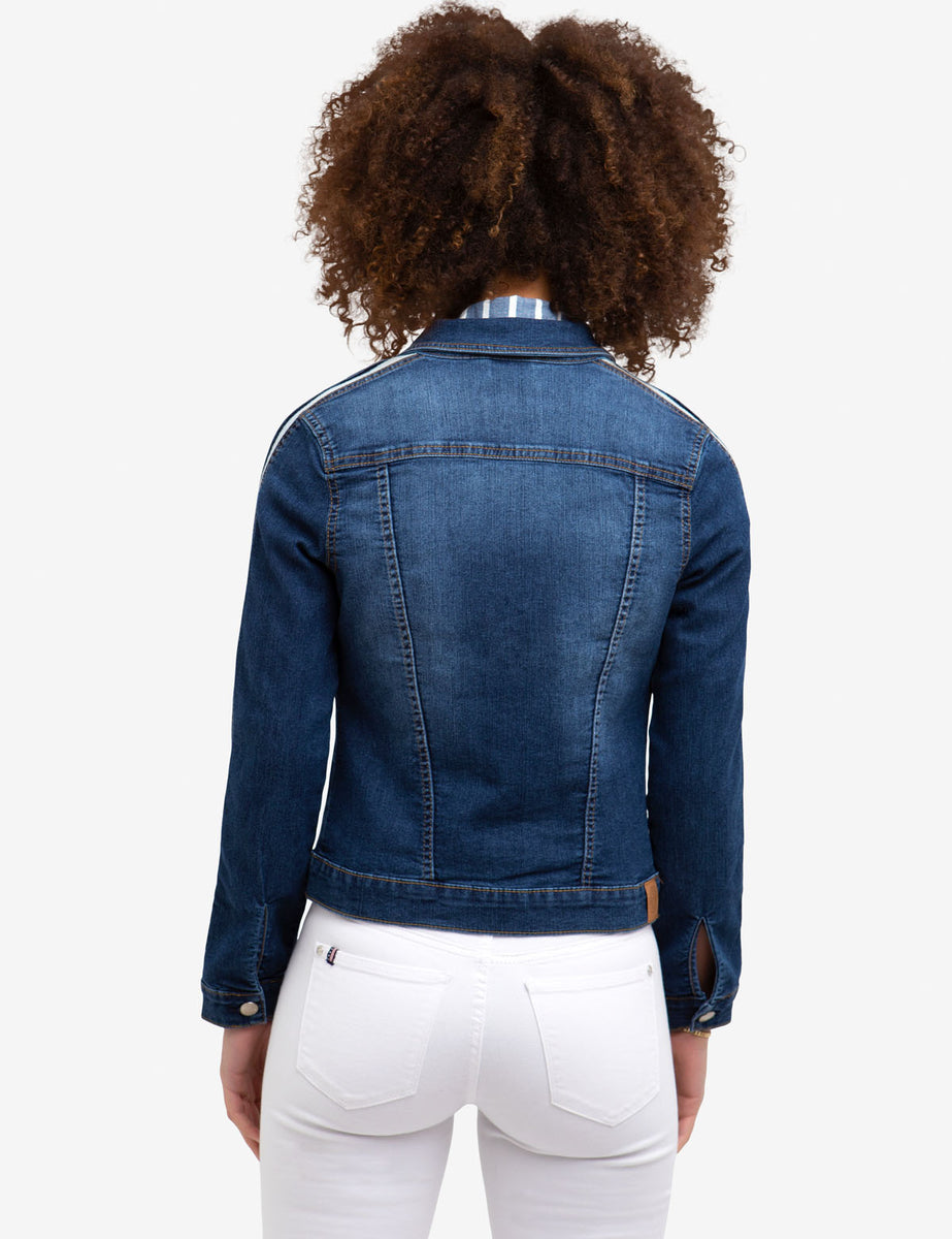 RACING STRIPES DENIM JACKET– U.S. Polo Assn.