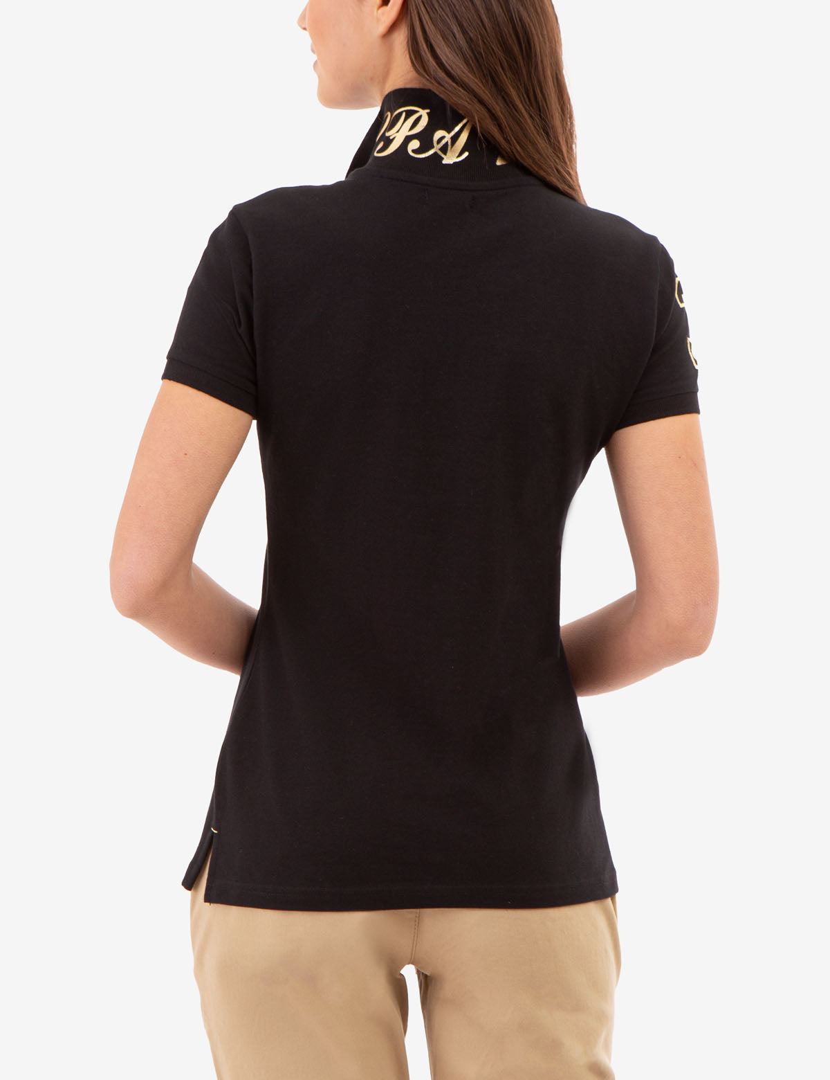 USPA METALLIC PRINT POLO SHIRT– U.S. Polo Assn.