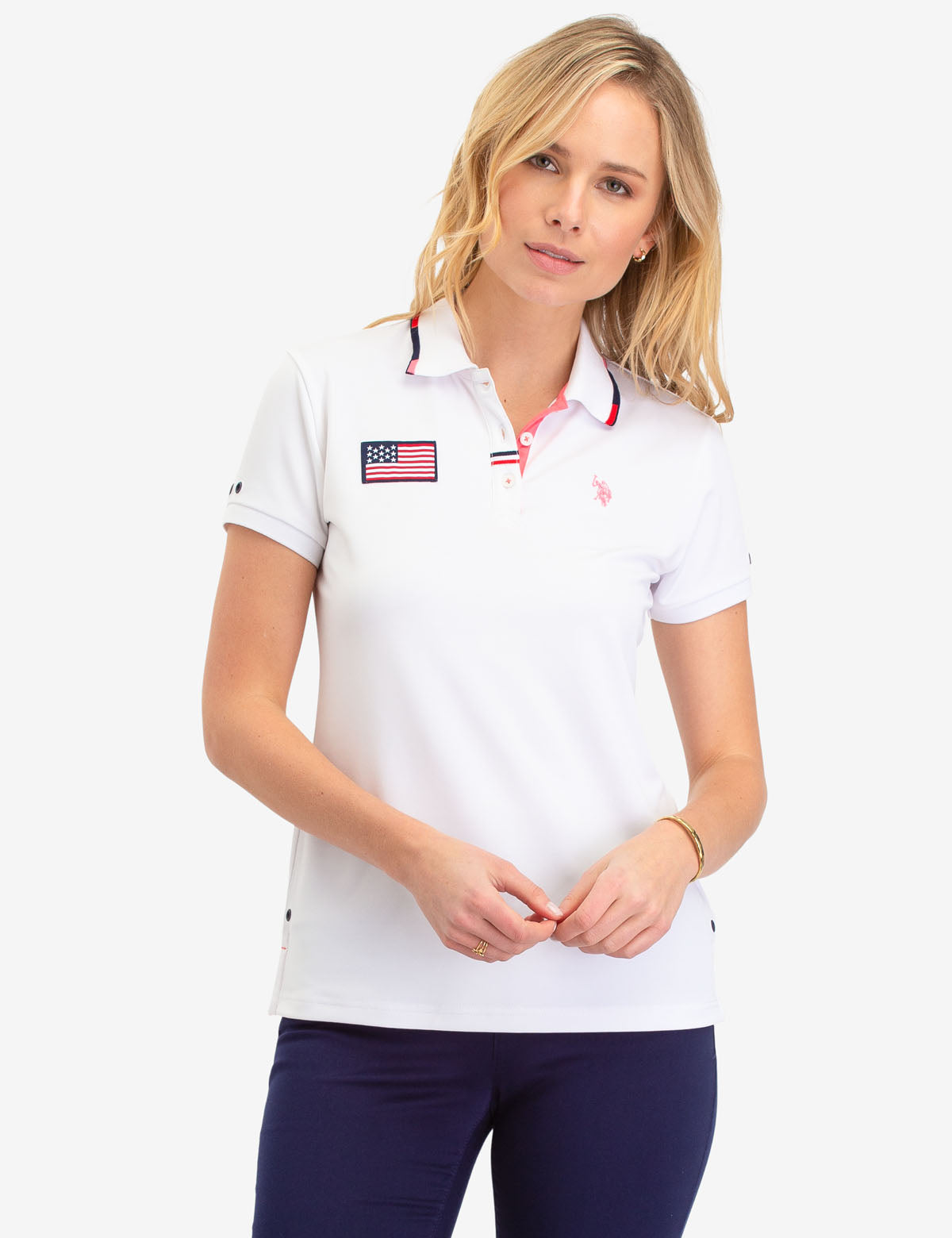 CHEST FLAG POLO SHIRT– U.S. Polo Assn.