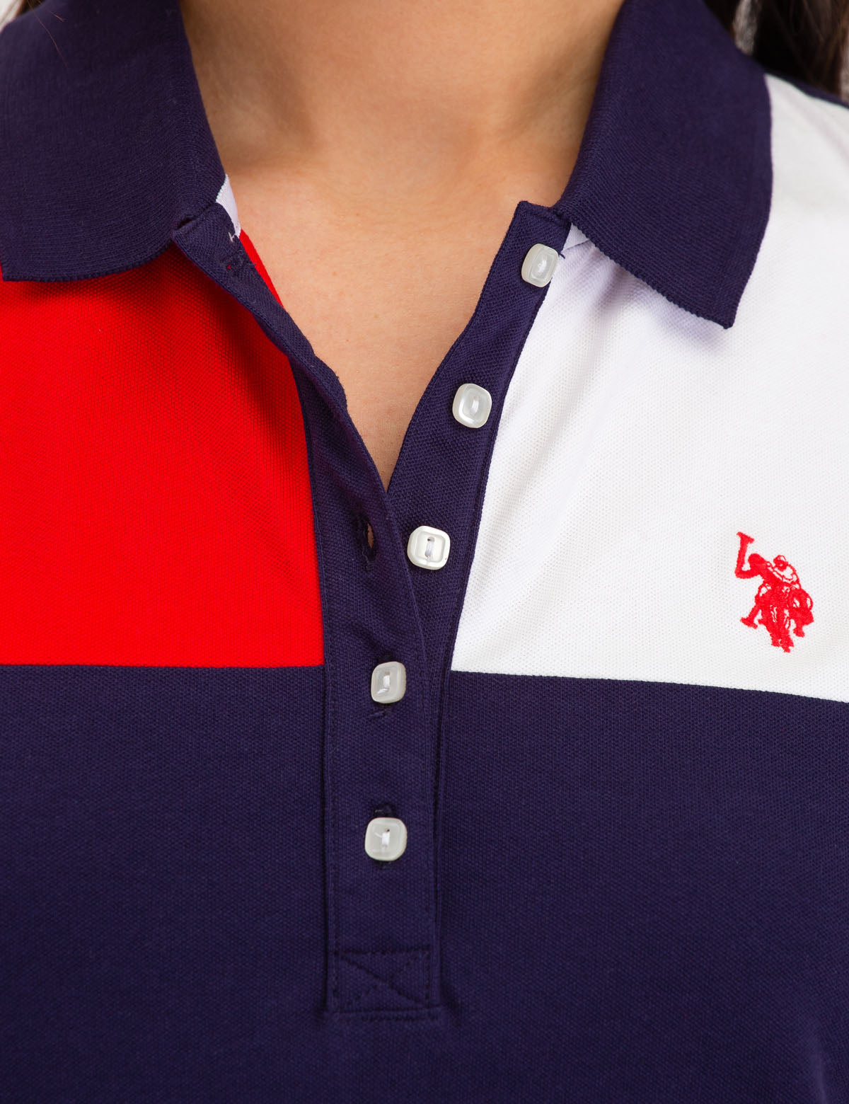 COLORBLOCK POLO DRESS– U.S. Polo Assn.