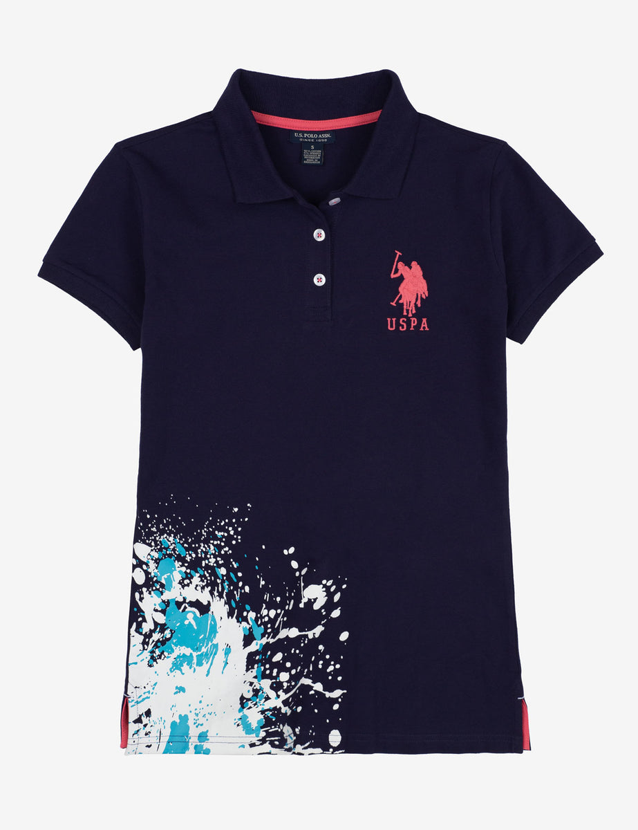 PAINT SPLATTER POLO SHIRT– U.S. Polo Assn.