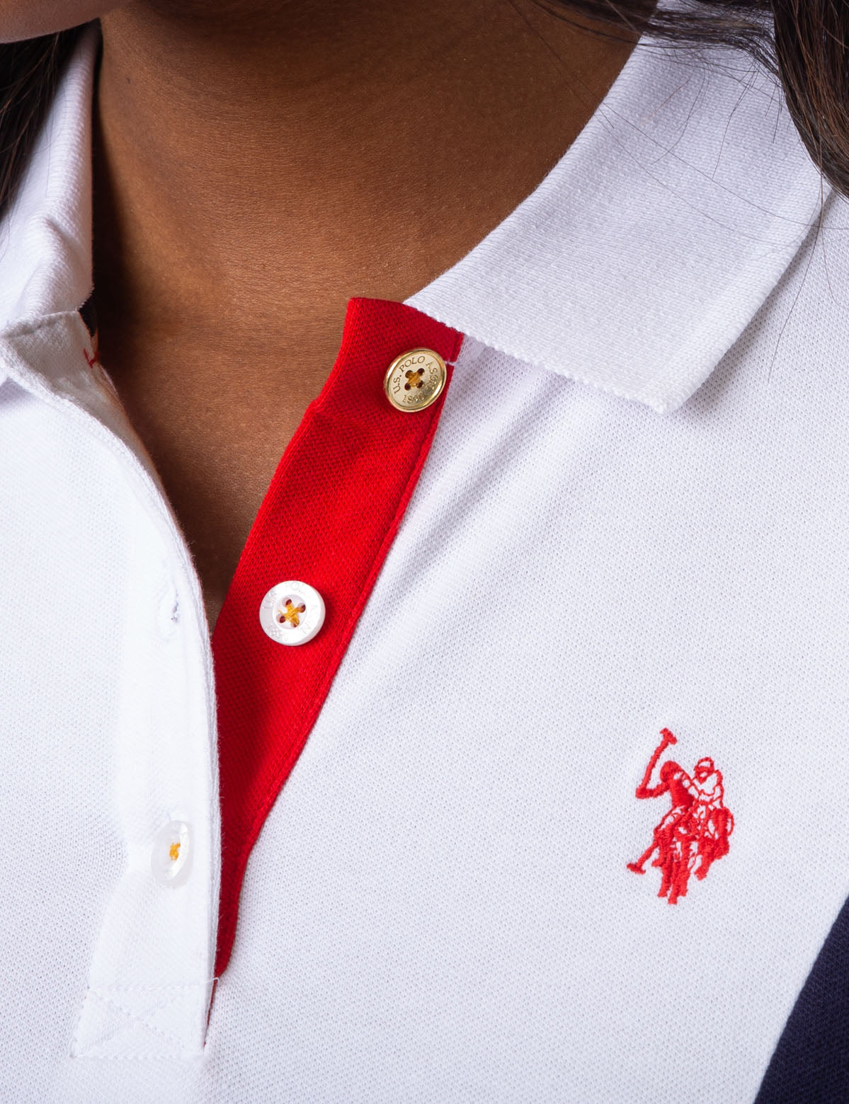 USA SIDE PANEL POLO SHIRT– U.S. Polo Assn.