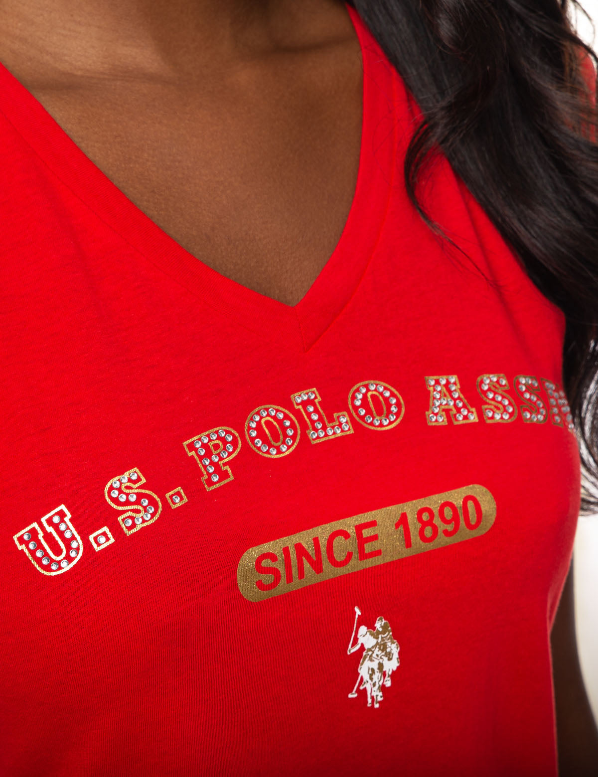 USPA BLING LOGO T-SHIRT– U.S. Polo Assn.