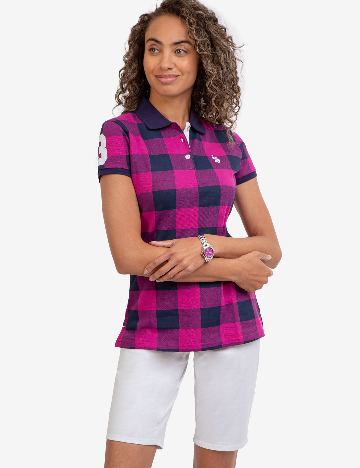 PLAID POLO SHIRT– U.S. Polo Assn.