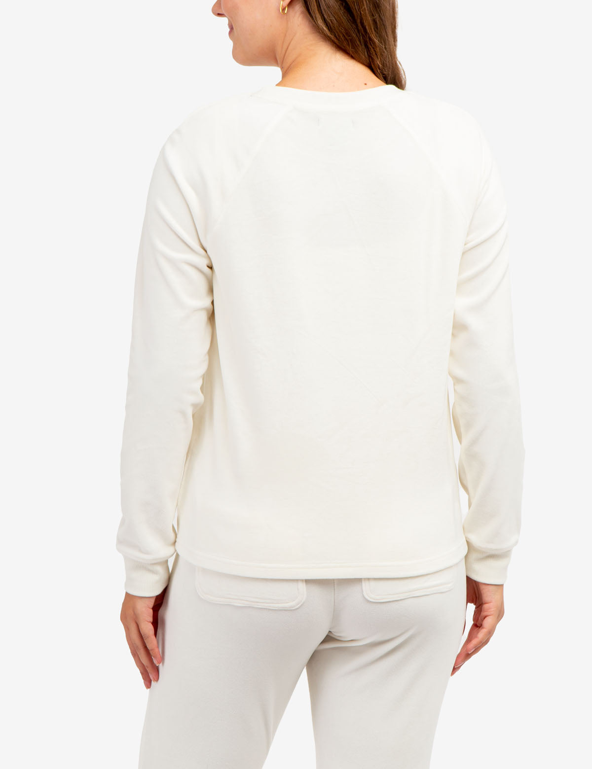 VELOUR LOGO CREW NECK PULLOVER– U.S. Polo Assn.
