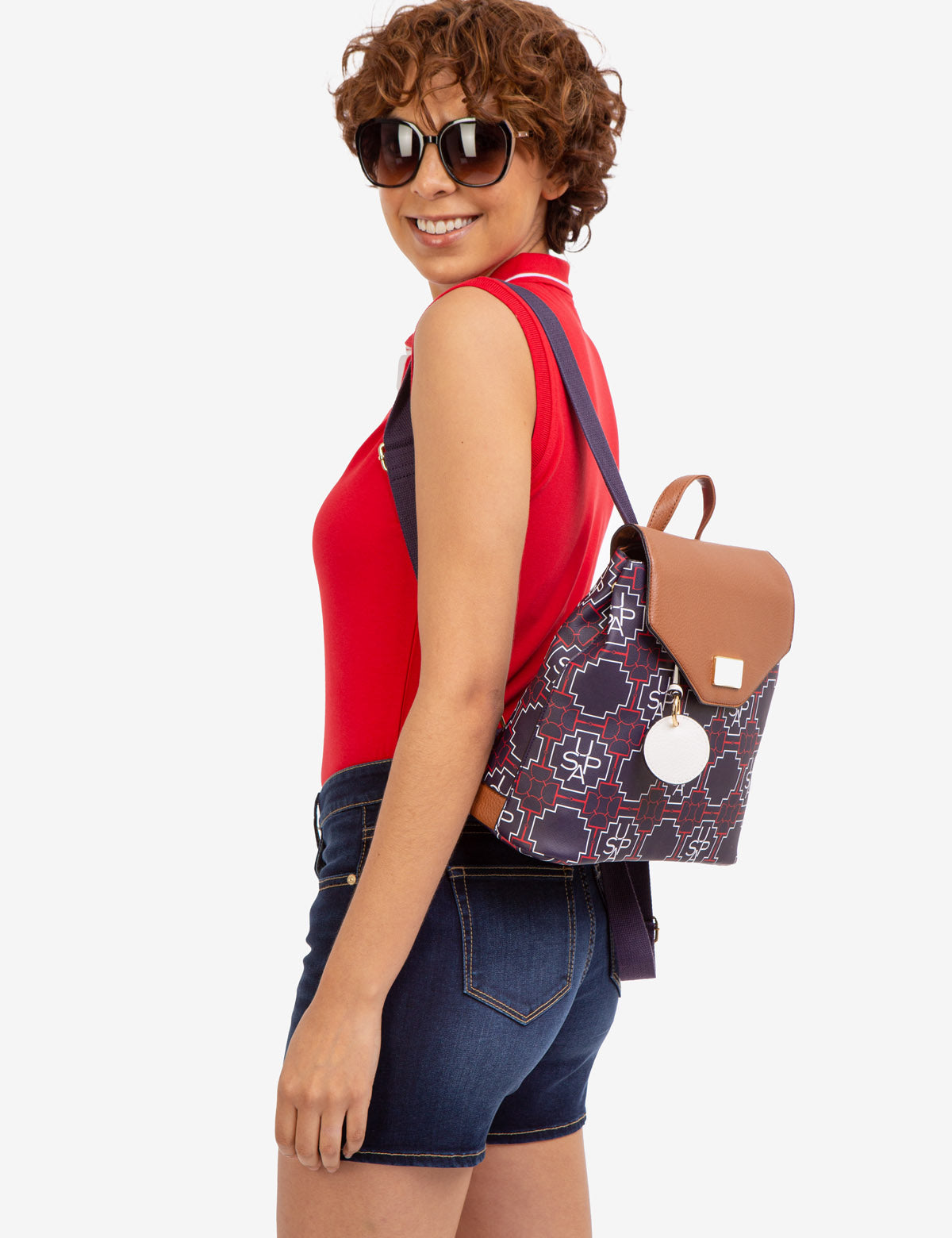 USPA GEOMETRIC PRINT BACKPACK– U.S. Polo Assn.