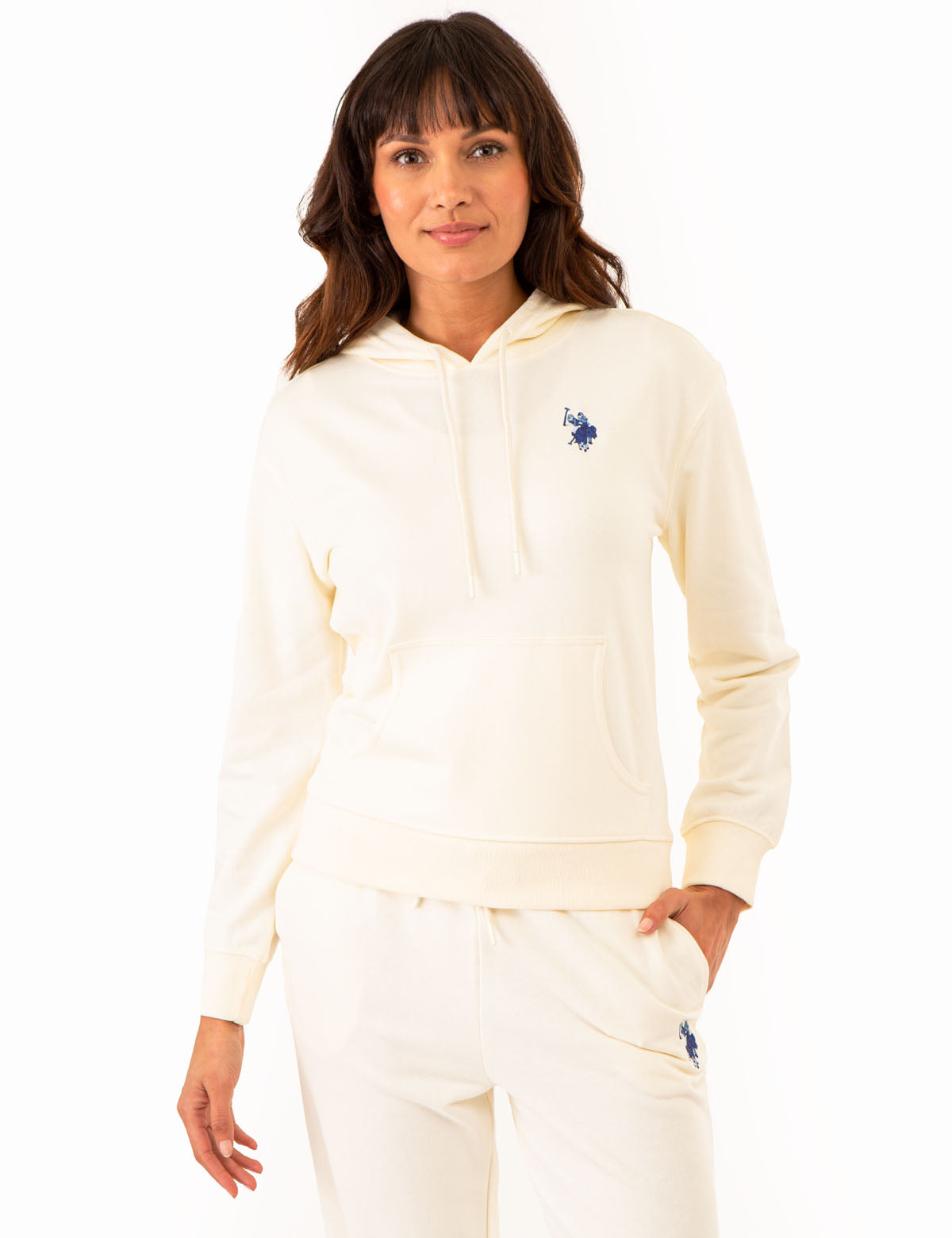 HIGH LOW MULTI TONAL LOGO HOODIE– U.S. Polo Assn.