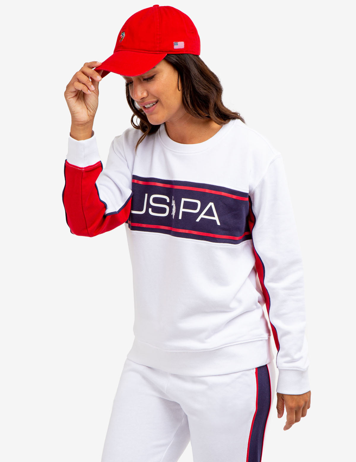 USPA PULLOVER WITH PIPING– U.S. Polo Assn.