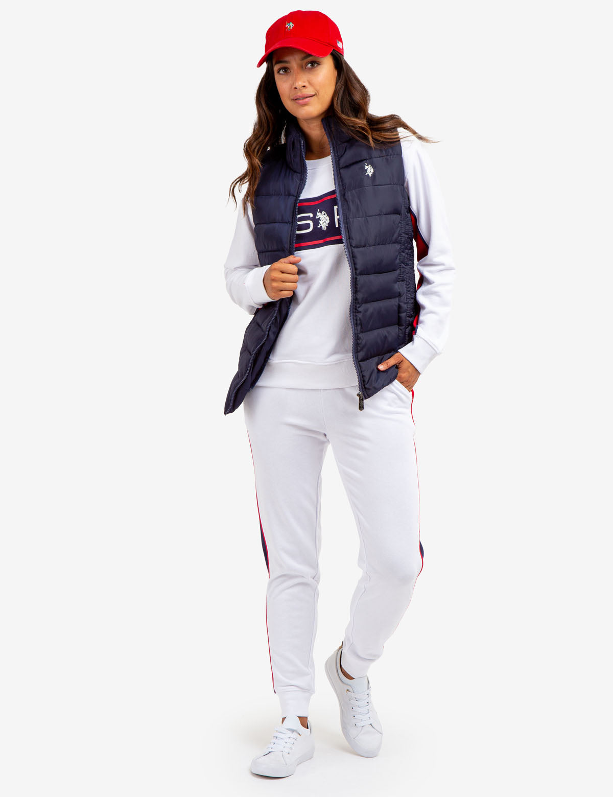 USPA PULLOVER WITH PIPING– U.S. Polo Assn.