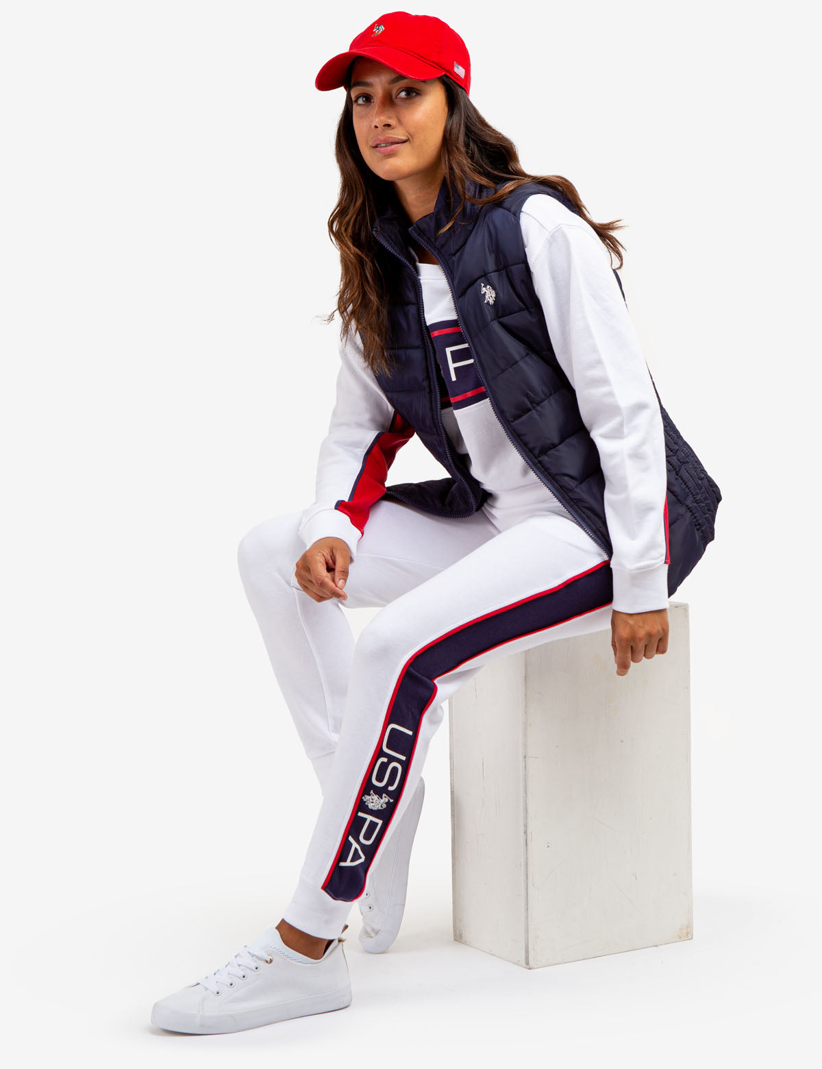 USPA PULLOVER WITH PIPING– U.S. Polo Assn.