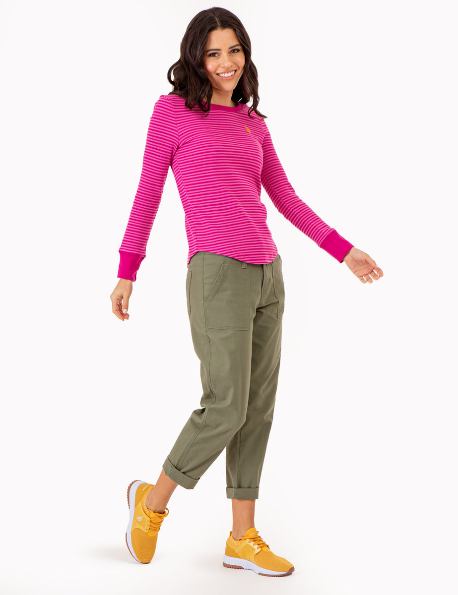 LONG SLEEVE STRIPED THERMAL– U.S. Polo Assn.