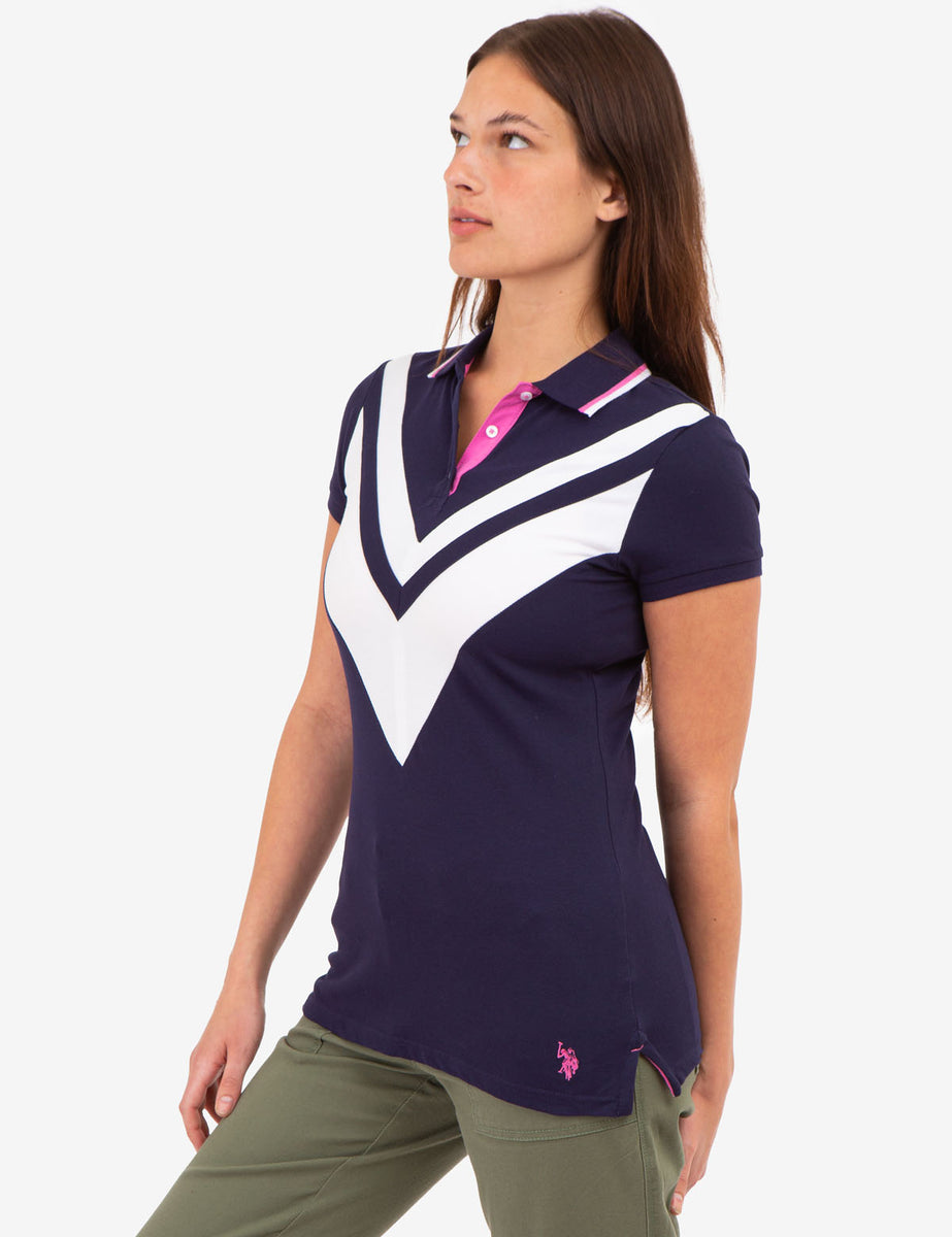 DOUBLE CHEVRON TIPPED POLO SHIRT– U.S. Polo Assn.