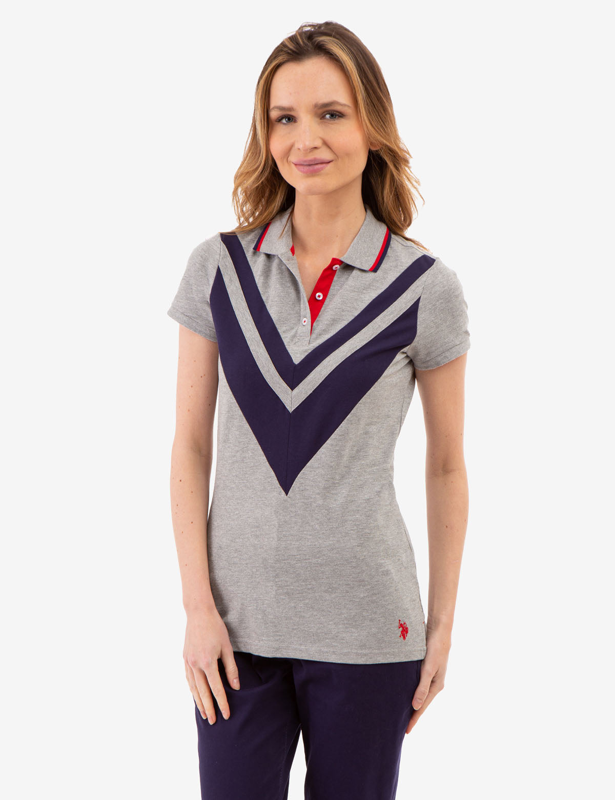 DOUBLE CHEVRON TIPPED POLO SHIRT– U.S. Polo Assn.