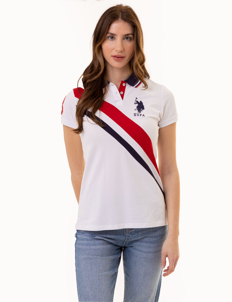 DIAGONAL DOUBLE SASH POLO SHIRT– U.S. Polo Assn.