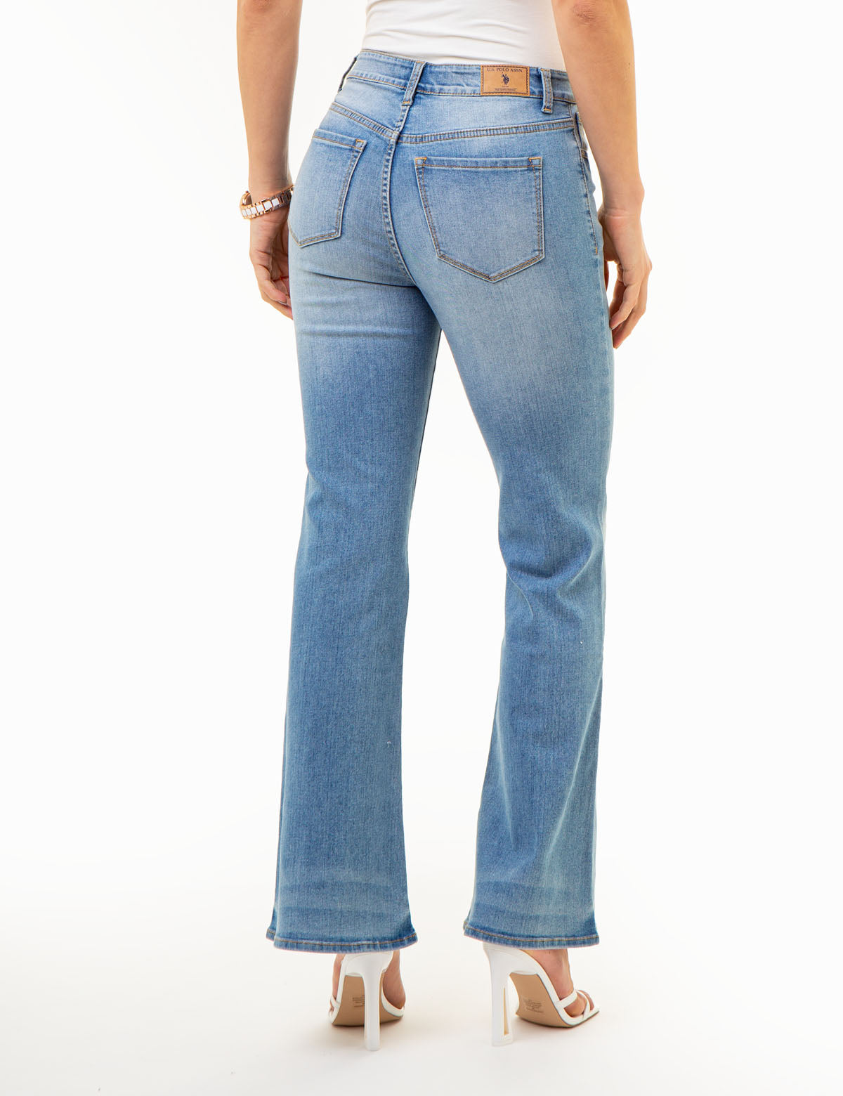 HIGH RISE FLARE JEANS– U.S. Polo Assn.