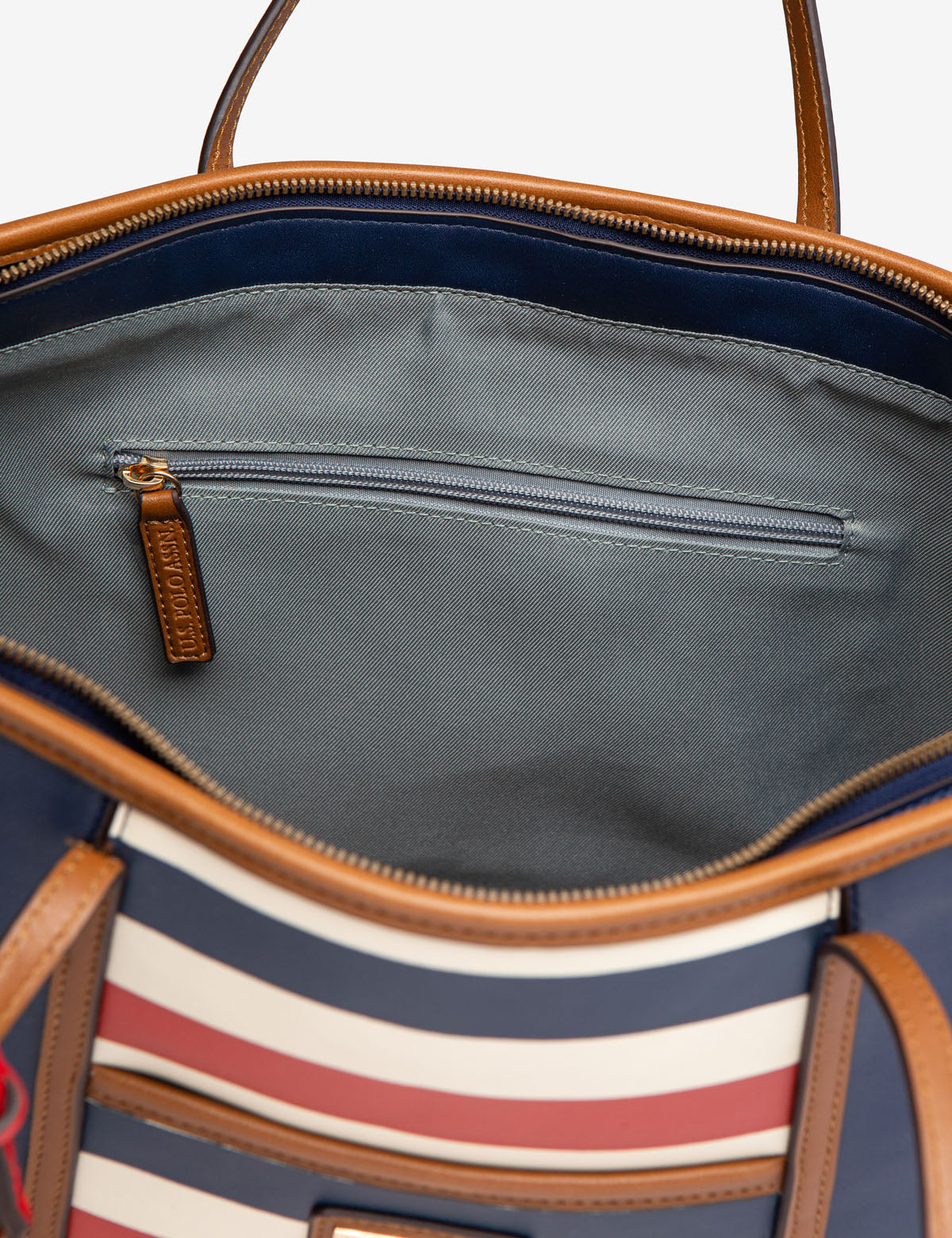 USPA STRIPE TOTE BAG– U.S. Polo Assn.