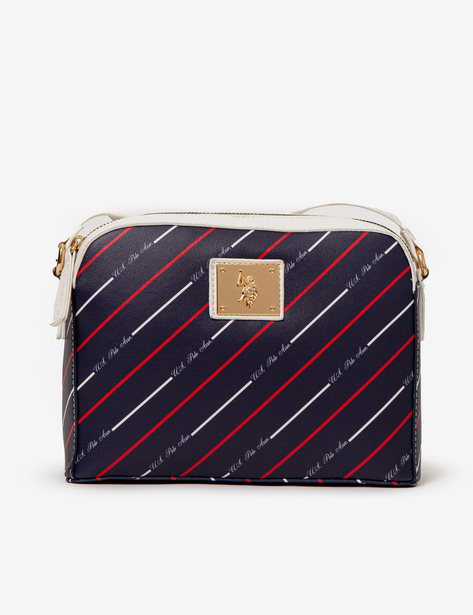 STRIPE USPA CROSSBODY BAG– U.S. Polo Assn.