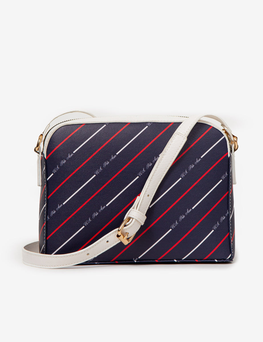 STRIPE USPA CROSSBODY BAG– U.S. Polo Assn.