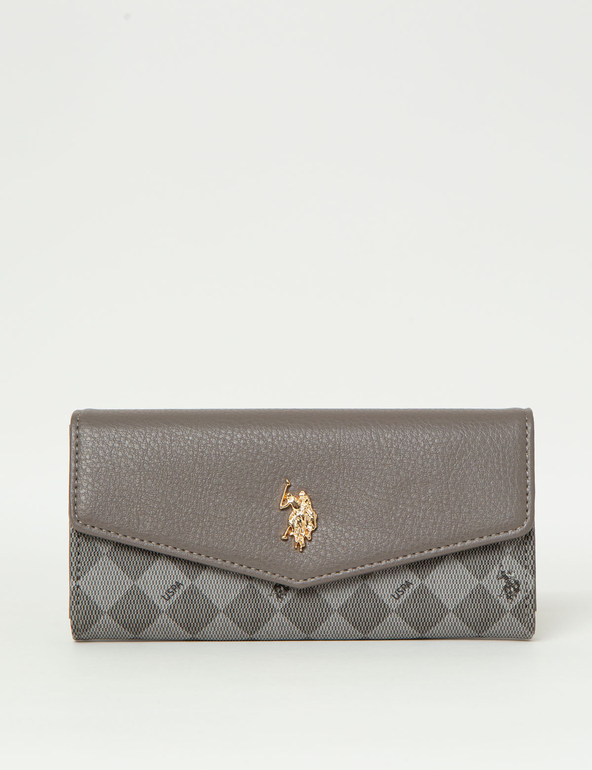 DIAMOND LARGE FLAP WALLET– U.S. Polo Assn.