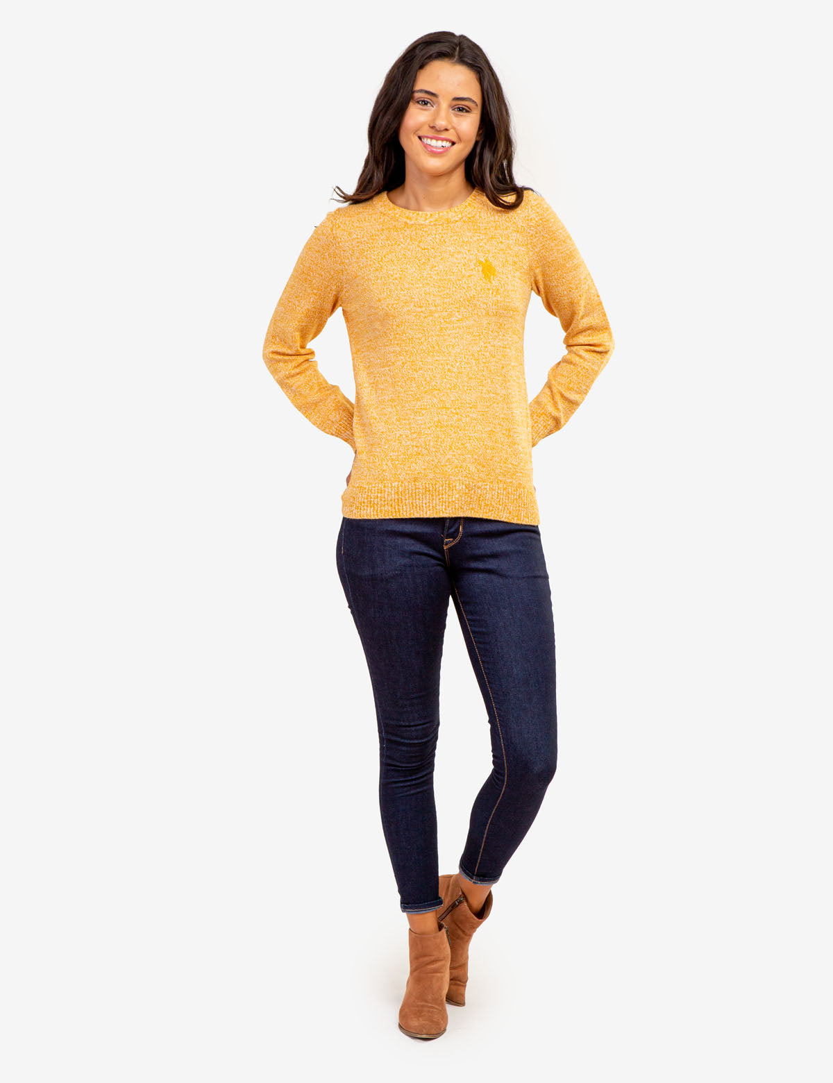 USPA MARLED CREW NECK SWEATER– U.S. Polo Assn.