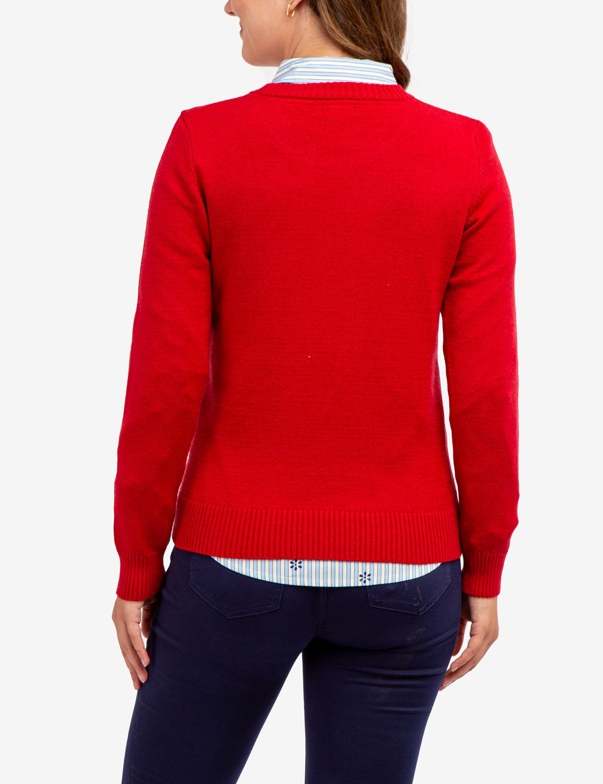 USPA LOGO CREW NECK SWEATER– U.S. Polo Assn.