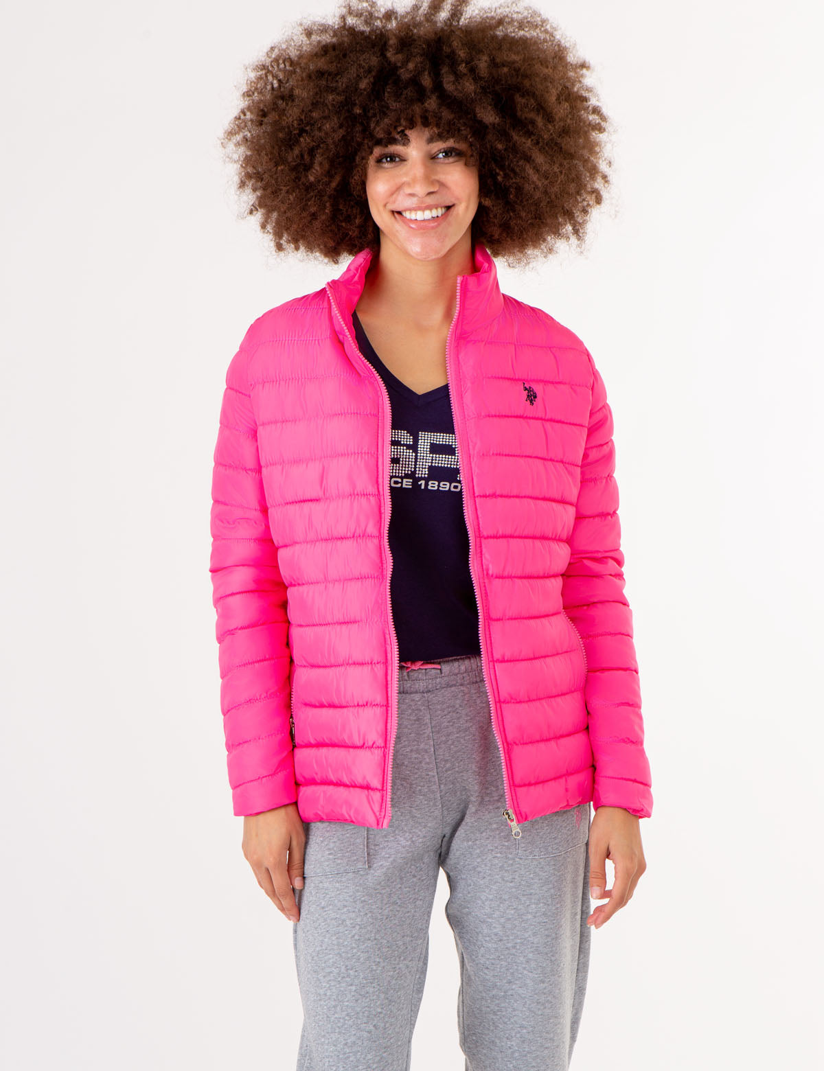 FITTED PUFFER JACKET– U.S. Polo Assn.