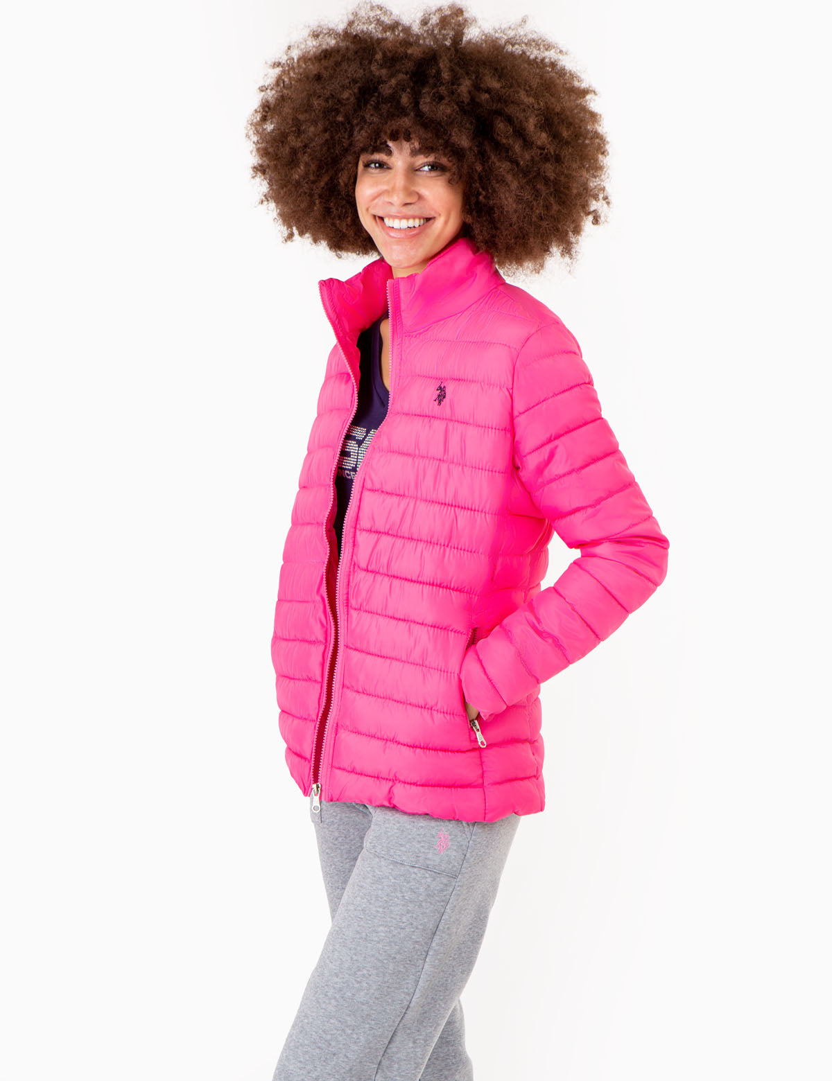FITTED PUFFER JACKET– U.S. Polo Assn.