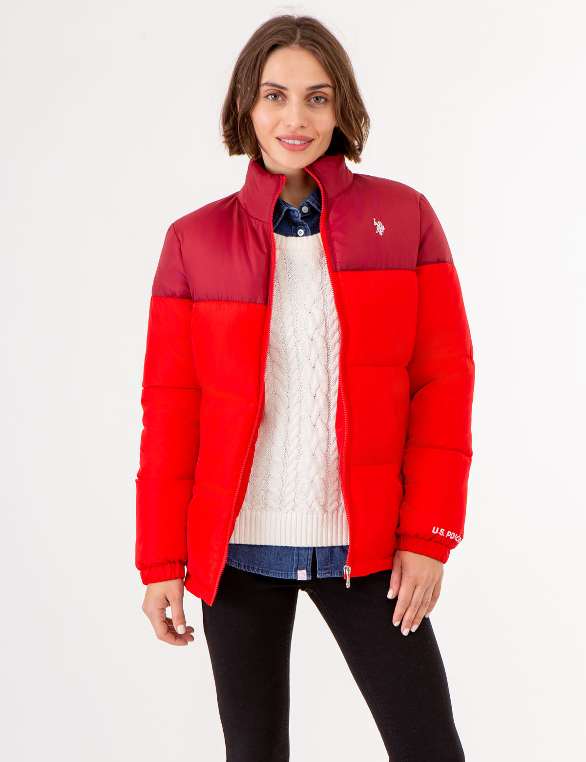 COLORBLOCK PUFFER JACKET– U.S. Polo Assn.