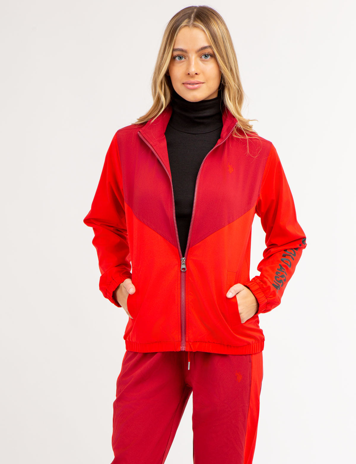 STRETCH WOVEN TRACK JACKET– U.S. Polo Assn.