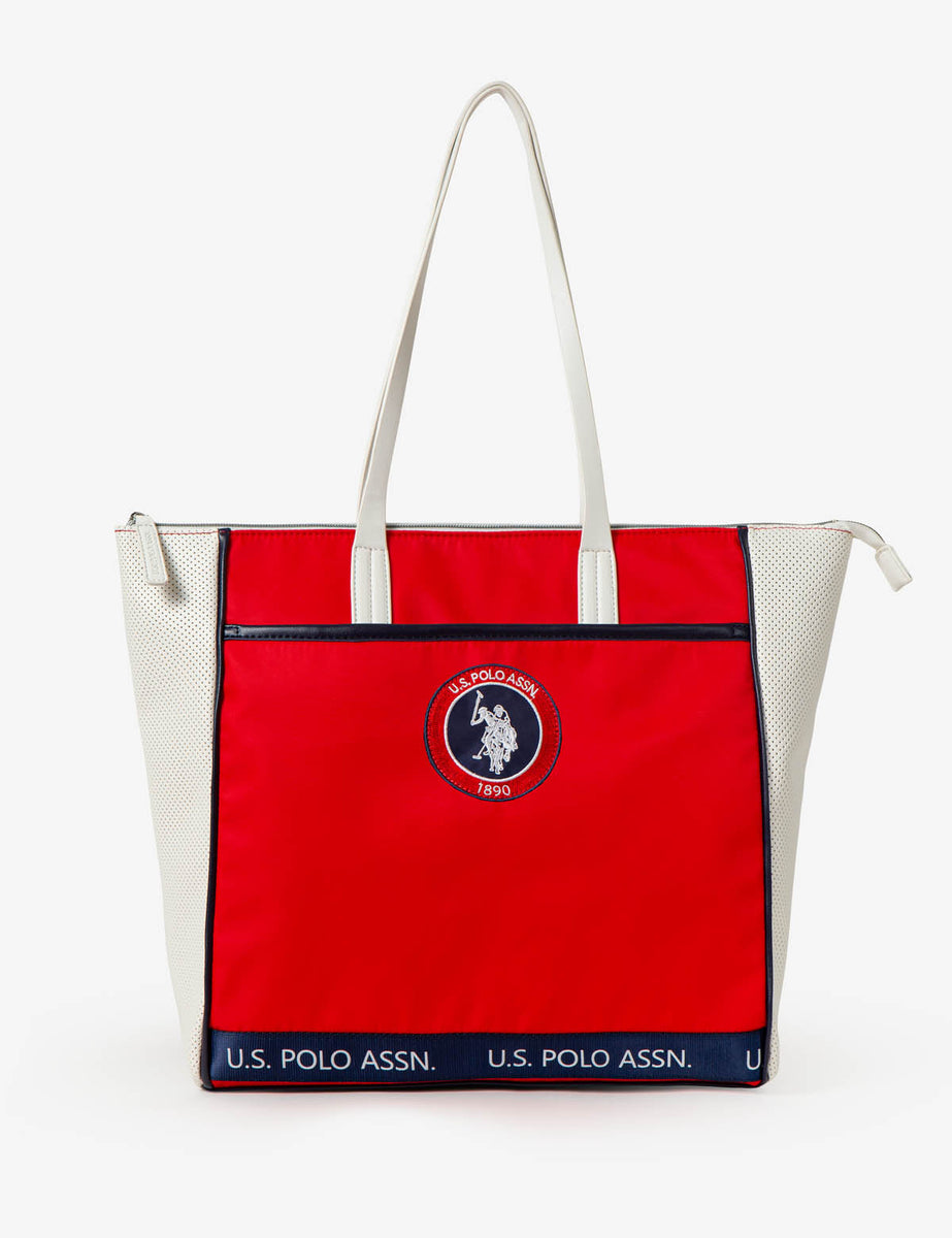 NYLON LOGO TOTE BAG– U.S. Polo Assn.